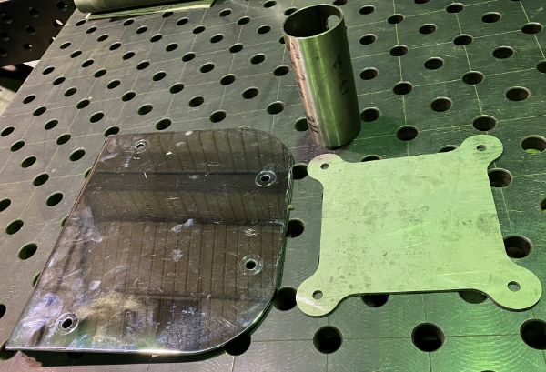 Garmin radar adapter bracket plate – Safire Associates