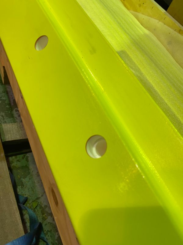 Machining counter bored holes in syntactic foam blocks - Safire Associates