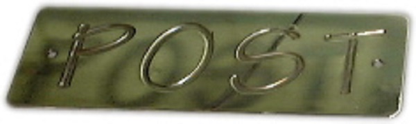 High quality brass engravings in Southampton – Safire Associates