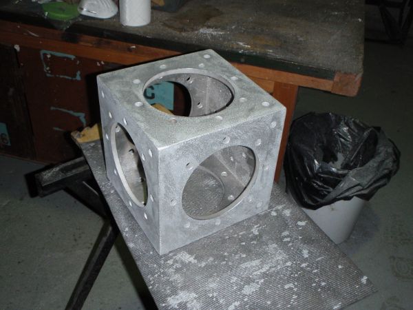 Shaker vibration testing machine fixture jig toolling cube mount ...