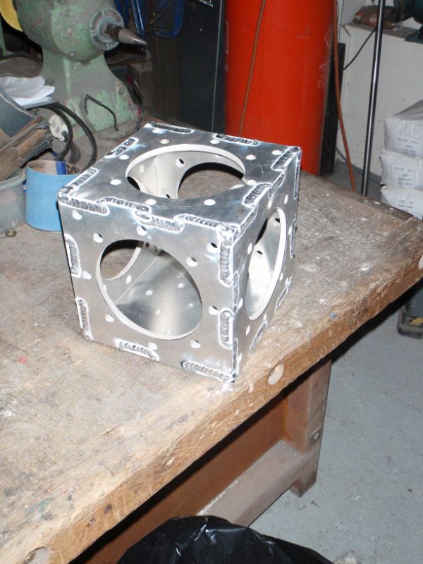 Shaker vibration testing machine fixture jig toolling cube mount ...